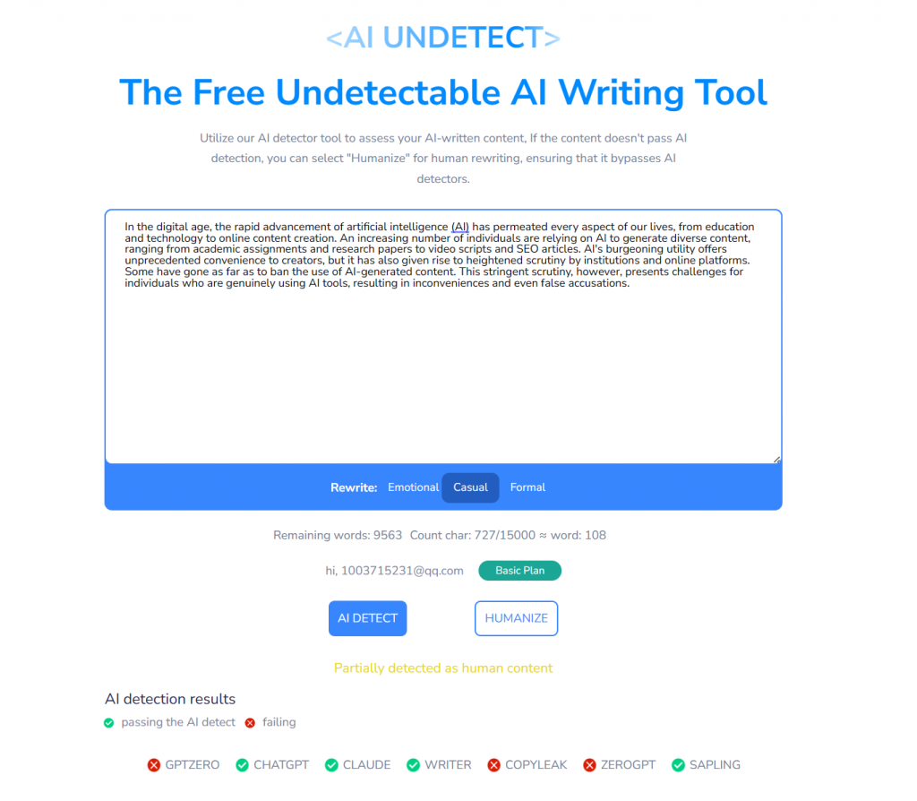AI UNDETECT: A Game-Changing Anti-AI Detection Tool – AIUNDETECT